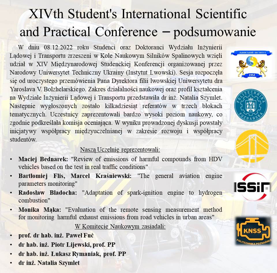 XIV Student's International Scientific and Practical Conference ...
